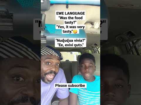 Ewe Language Lessons #shorts #EweLanguage #SpeakEweNow