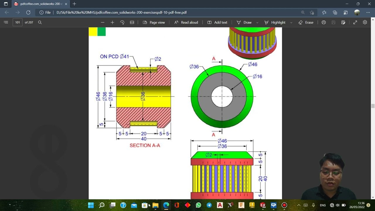 Exercise 96 Solidworks