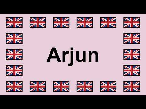 Pronounce ARJUN in English 🇬🇧