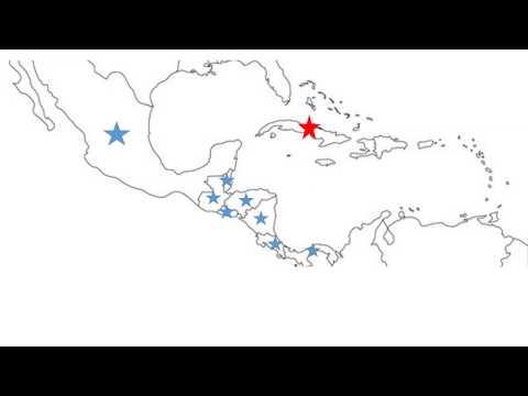 Map Review: Central Amer and Caribbean