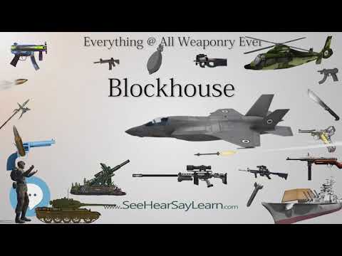 Blockhouse (Everything WEAPONRY & MORE)💬⚔️🏹📡🤺🌎😜✅