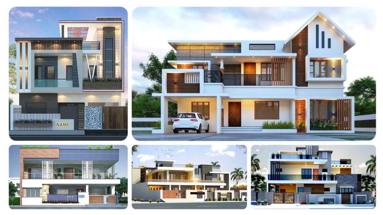 Beautiful Modern 🏡House Front Elevation Design Ideas 2023 Best Home Front Wall Design house Exterior