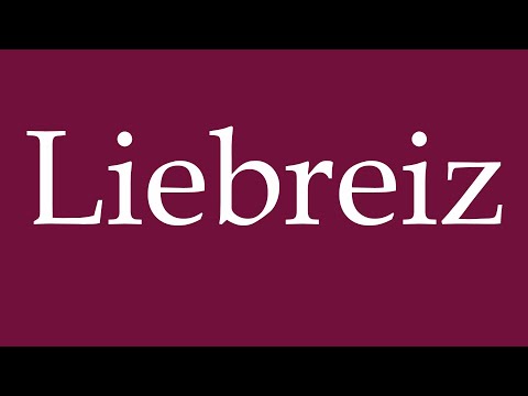 How to Pronounce ''Liebreiz'' (Loveliness) Correctly in German