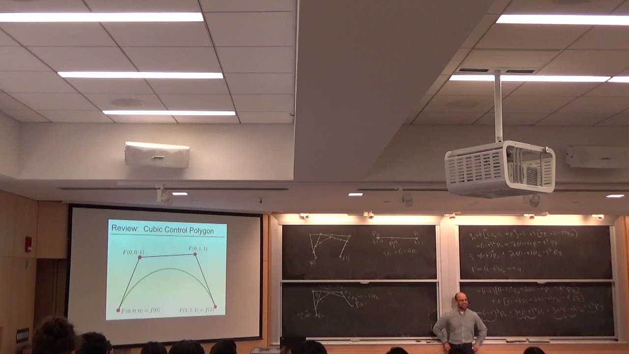 Introduction to computer graphics, lecture 3: Curves II, Surfaces
