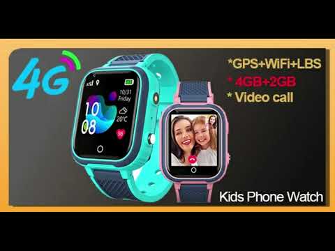 LT21 4G Smart Watch Kids GPS WIFI Video Call SOS IP67 Waterproof Child Smartwatch Location Tracker