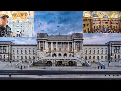 Library of Congress | Full Tour | Capitol Hill | Washington D.C.📖