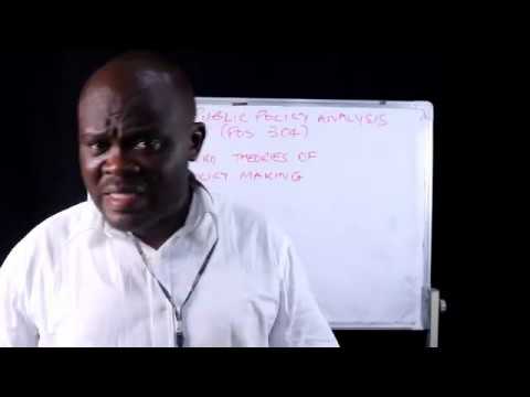 POS 304 Macro Theory of Policy Making
