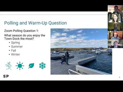 Town Dock Study - Master Plan Presentation