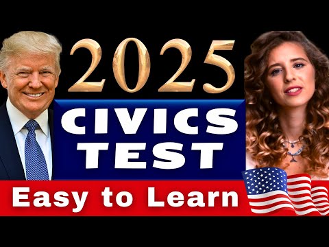 2025 US Citizenship Test Questions 1 to 100 Civics Test Questions and Answers, Ciudadania Americana