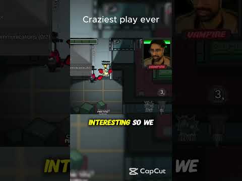 Craziest play ever/chaos mode #sidemen #amongus #shorts