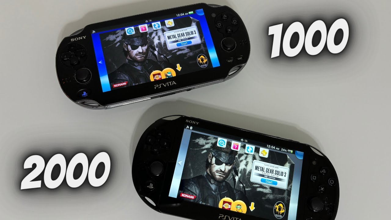 PS Vita 1000 VS PS Vita 2000 - Which one is better?
