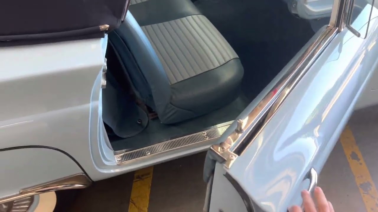 1957 Ford Thunderbird Door Operation