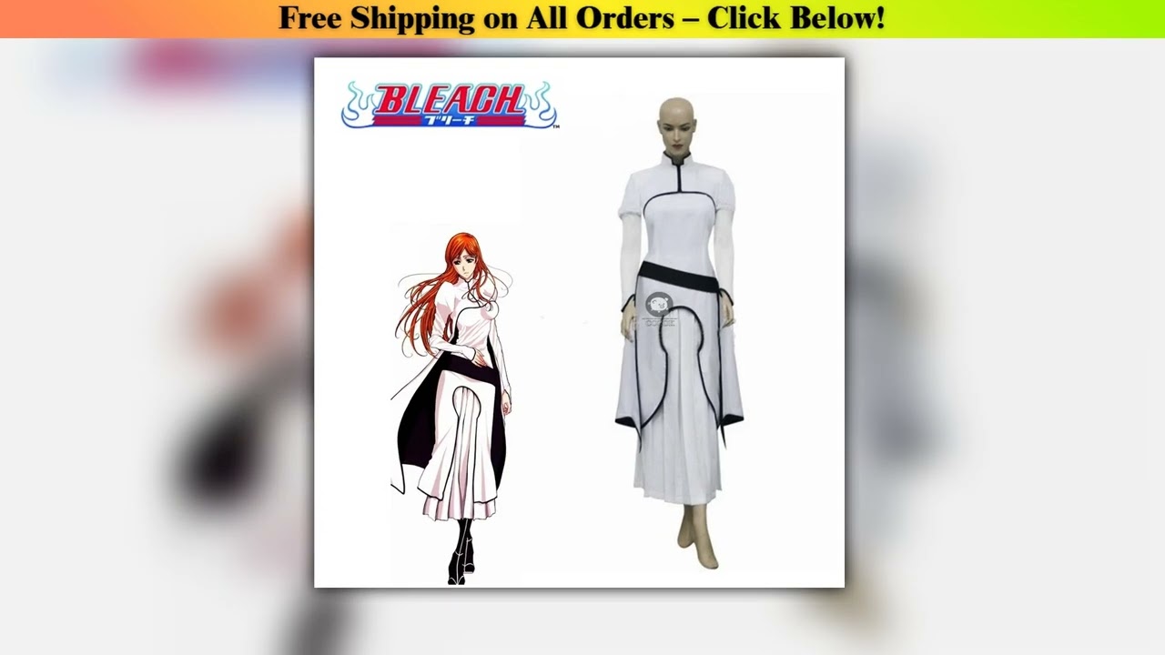 Anime Orihime Inoue Arrancar Cosplay Costume White Dress - Trendy Look Worth Trying | Smart Choice