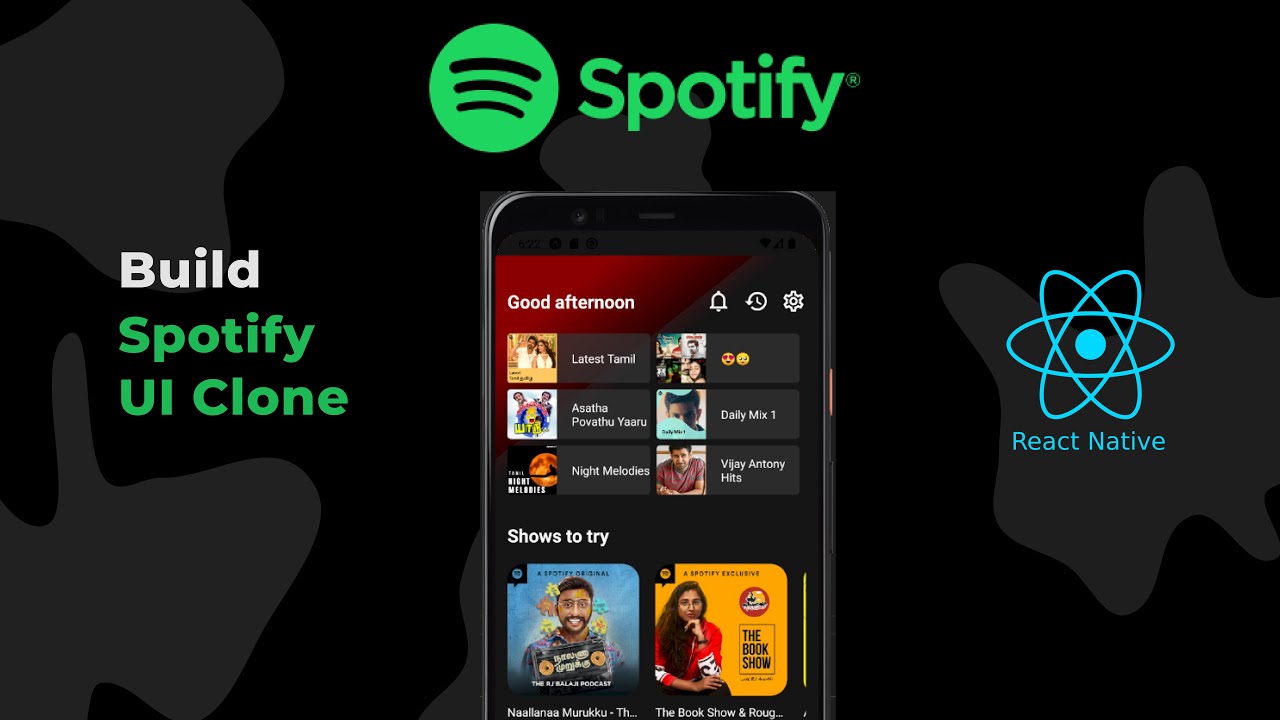 Build Spotify Mobile App - UI Clone Tutorial | React Native | Expo