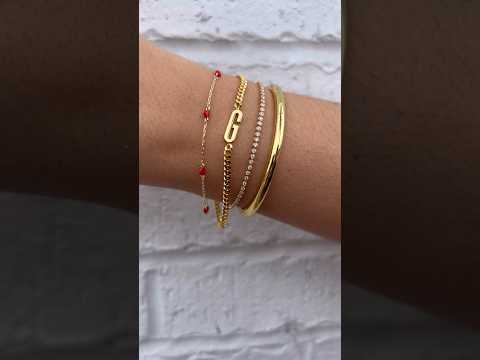 Add a little love to your stack with the Amour Bracelet ♥️ #jewelry #bracelet #fashion #gorjanaTampa