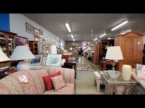 Furniture consignment store.