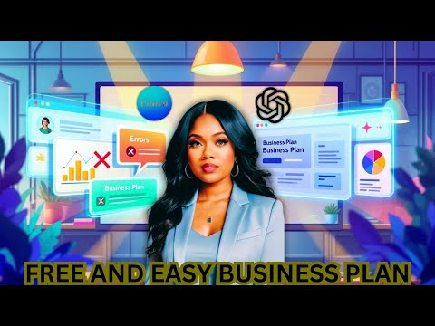 FREE & EASY Business Plan with Chat GPT & Canva NO EXPERIENCE REQUIRED! PT.1