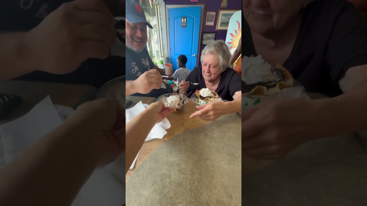 Took granny for ice cream #badgranny #StirringUpMemories