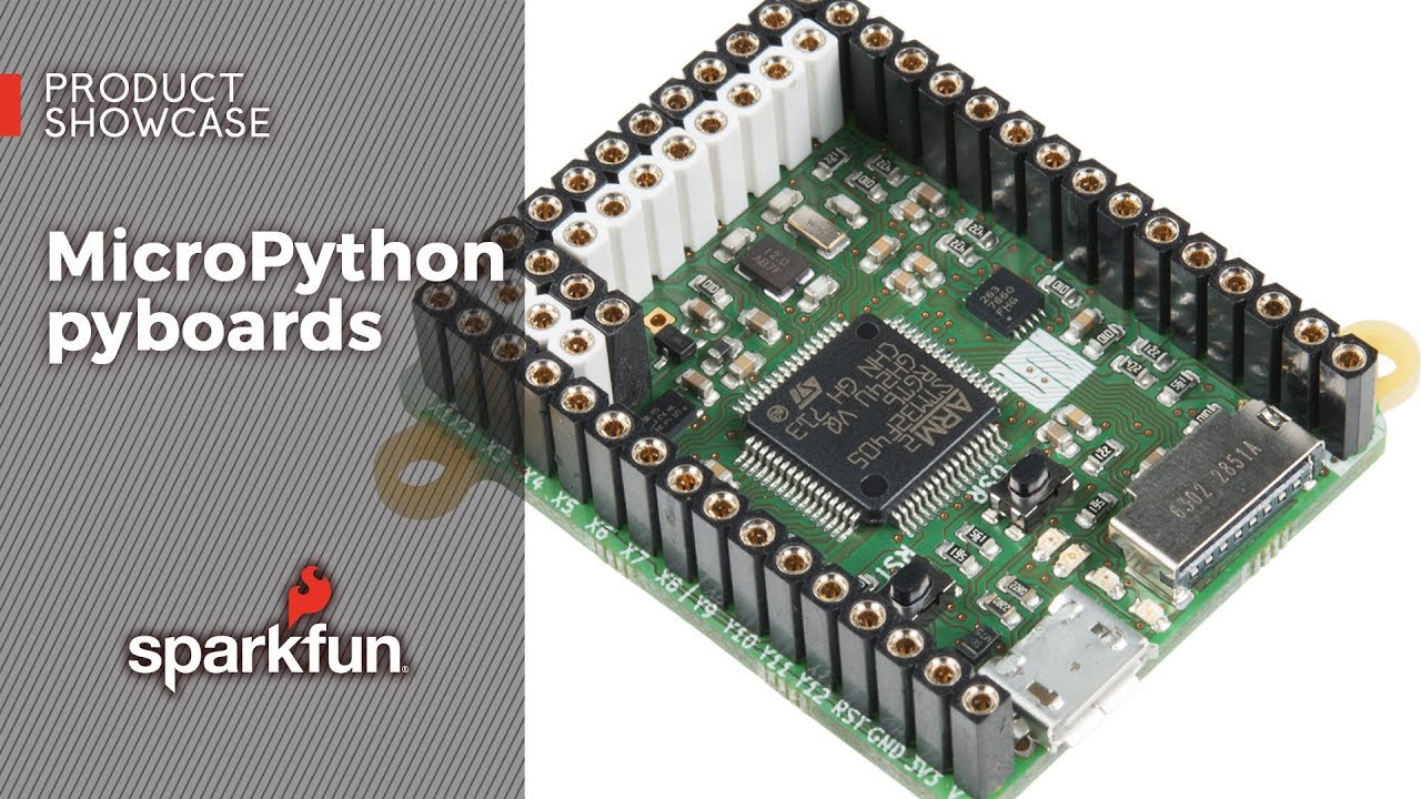 Product Showcase: MicroPython pyboards