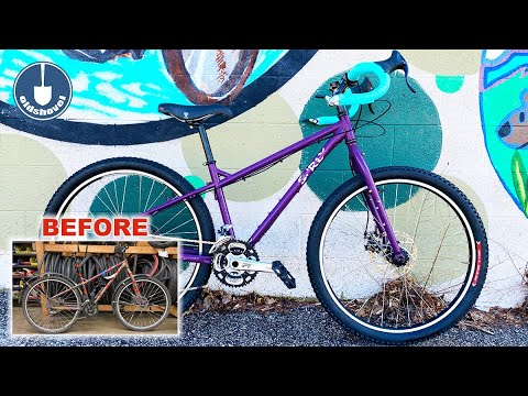 Beat Up and Rusty Bike Restoration - Surly Troll