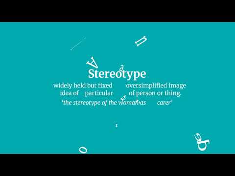 Where does the word 'stereotype' come from?
