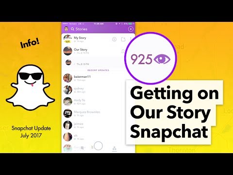 What Happens when you get on Our Story on Snapchat?