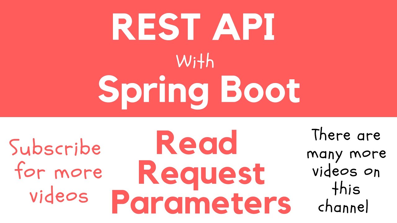 REST API with Spring Boot - Reading Query String Request Parameters with @RequestParam