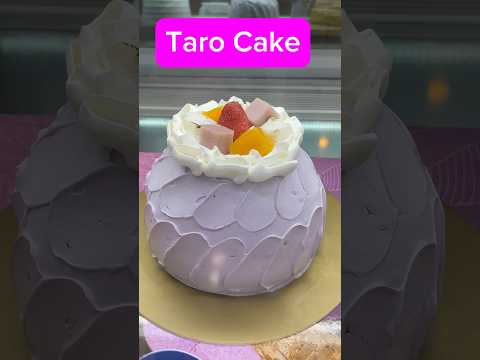 Maxim’s Taro Cake #maxim’scake #cakes #cakelovers #cakeshorts
