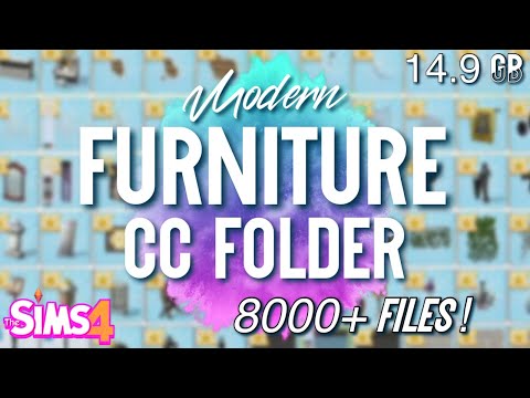 [14.9 GB]  ENTIRE BUILD MODE CC FOLDER | 8000+ FREE ITEMS!| SIMS 4