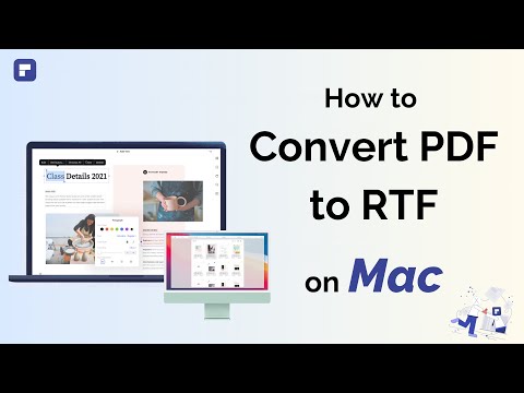 How to Convert PDF to RTF on Mac | Wondershare PDFelement 8