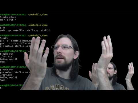 How-To use a basic GNU Makefile