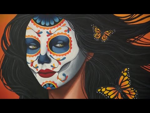 A Sacramento area artist's passion for Day of the Dead, family, turned into art