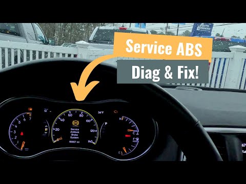 2018 Jeep Grand Cherokee ABS Diag & Repair! Easy Fix!