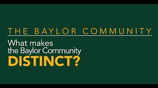 Student Life | Undergraduate Admissions | Baylor University