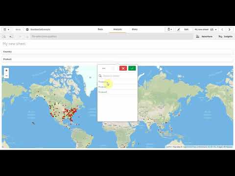 Codewander qlik sense extension geo maps leaflet mapbox