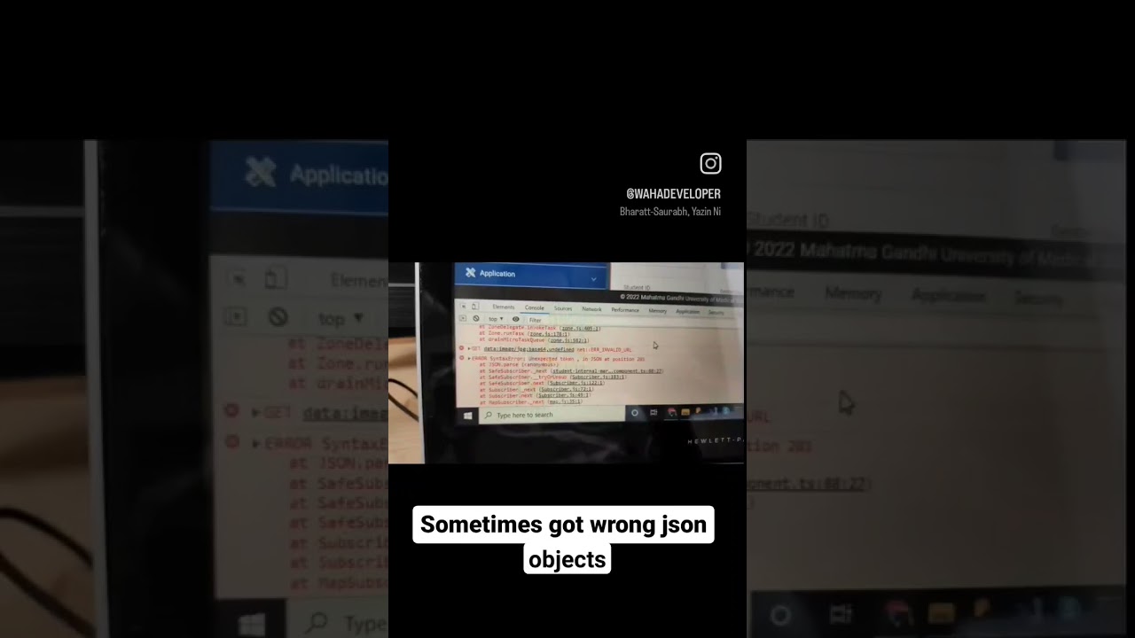 The most common way to handle JSON parse error is using try-catch. #share #agree