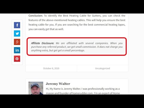 How to Add Affiliate Disclaimer in WordPress Posts?