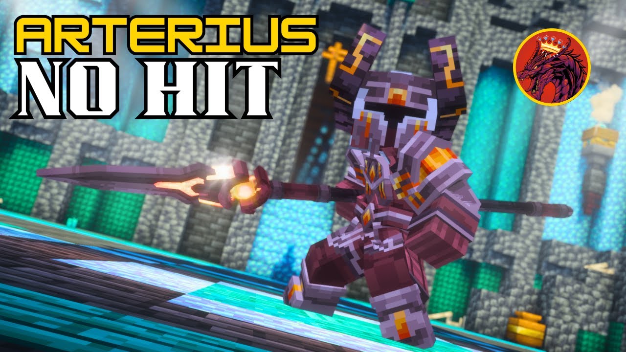 Minecraft: Epic Fight Mod | ARTERIUS Boss Fight [NO HIT]