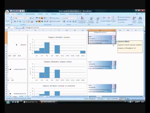 Excel Template for Robust Statistics (see Video for download location)