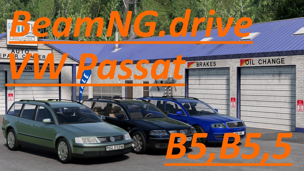 Volkswagen Passat B5 B5.5 Variant Sedan 1.5 - BeamNG.drive