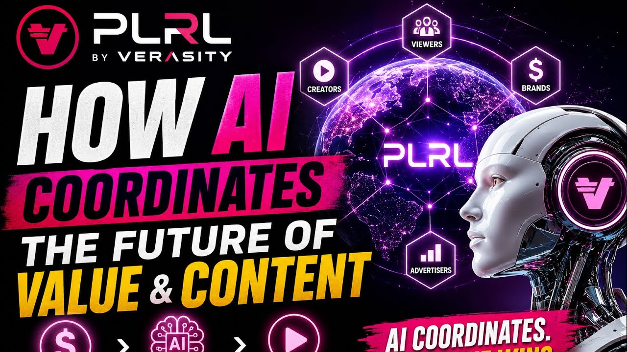 $PLRL by Verasity: How AI Coordinates the Future of Value and Content (Best for Brand Authority)