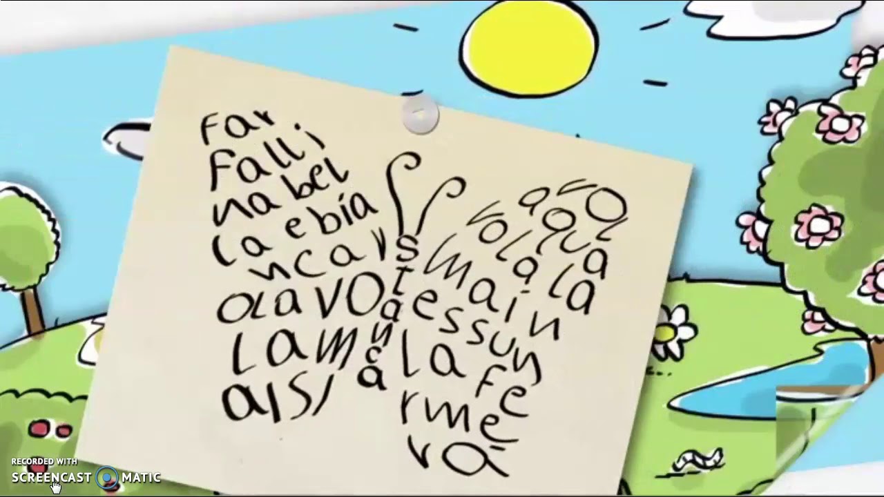 Il calligramma