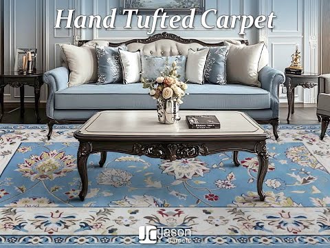 Wool Hand Tufted Carpet ,Pile material:  New Zealand wool, China supplier