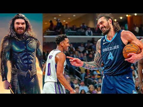 Steven Adams Being a GIANT LEGEND For 10 Minutes Straight !