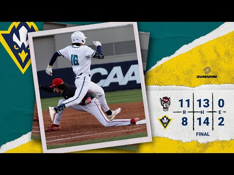 UNCW Baseball vs NC State Highlights | 03-21-23