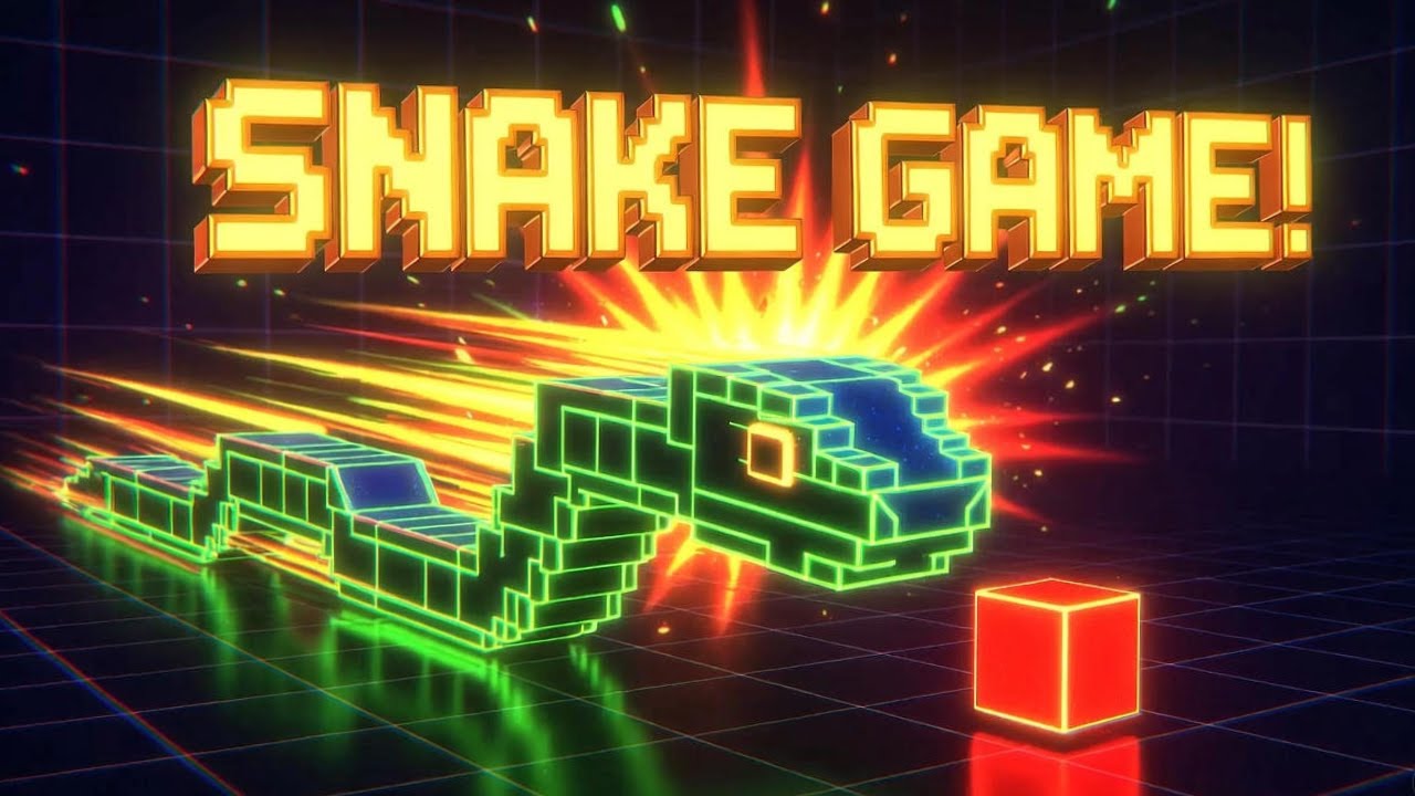 I Made a Snake Game with ONE ChatGPT Prompt — Satisfying Preview!