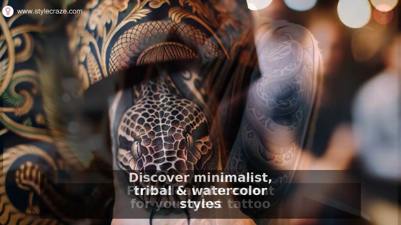 Top 10 Python Tattoo Designs & Meanings [2024 Guide]