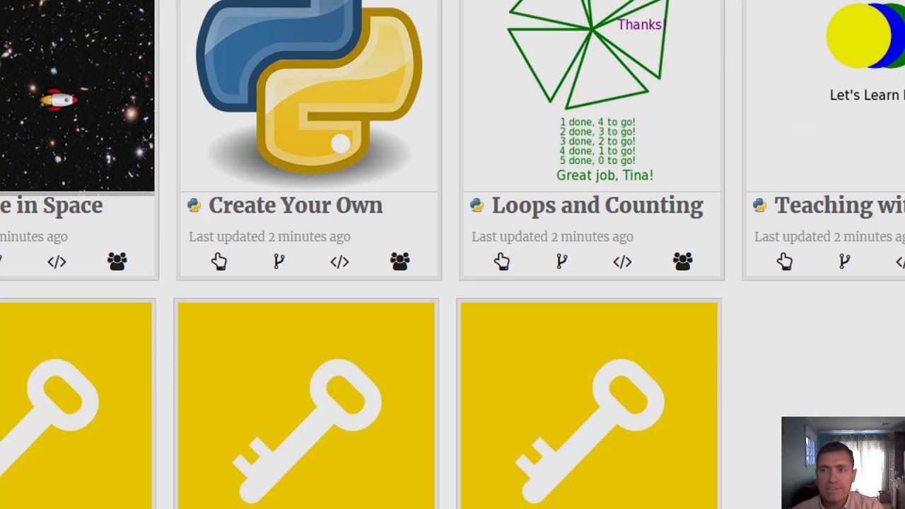 your first python program with Trinket
