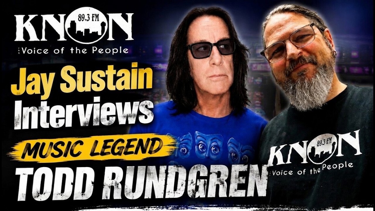 Todd Rundgren Interview with Jay Sustain | KNON 89.3 FM Music Legend Special