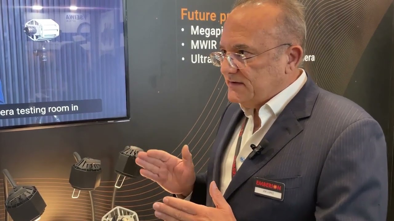 Emberion Explaining SWIR Applications at Vision 2022